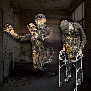 Grandpa Walker Lunger : Poison Props Animatronic Prop - PoisonProps.com