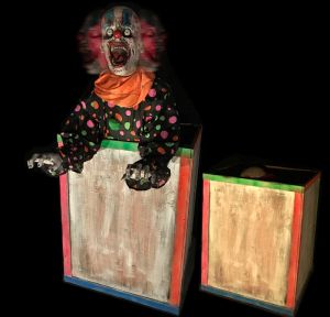 Clown Crate Pop Up : Poison Props Animatronic Prop