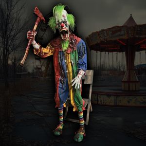 Clown Axe Chair : Poison Props Animatronic Prop